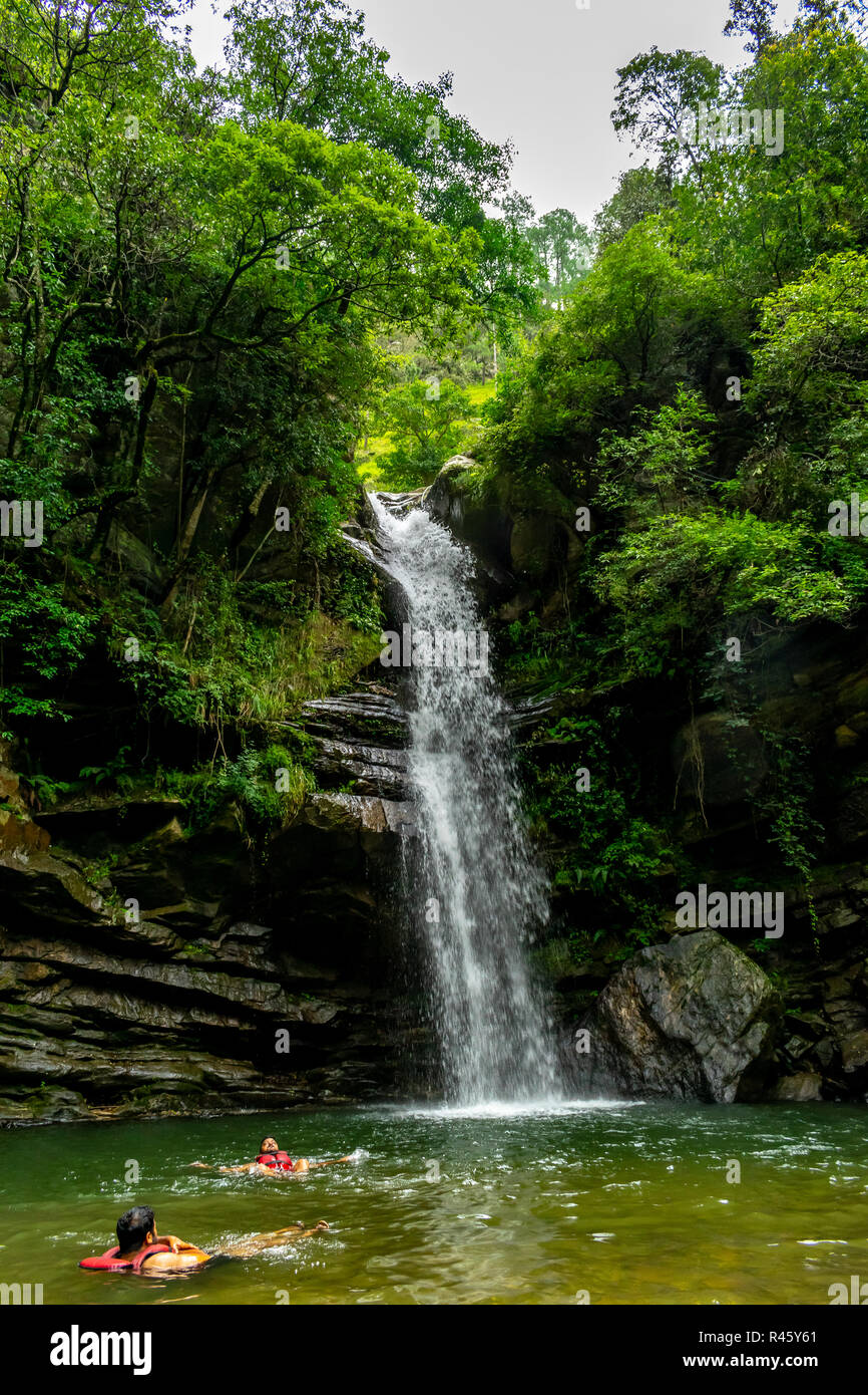 Bhalu Gaad Waterfall, after a long hike through the forest, a perfect ...