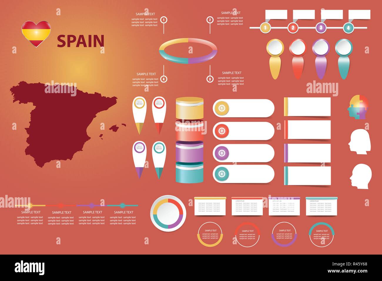 Demographic Map Of Spain