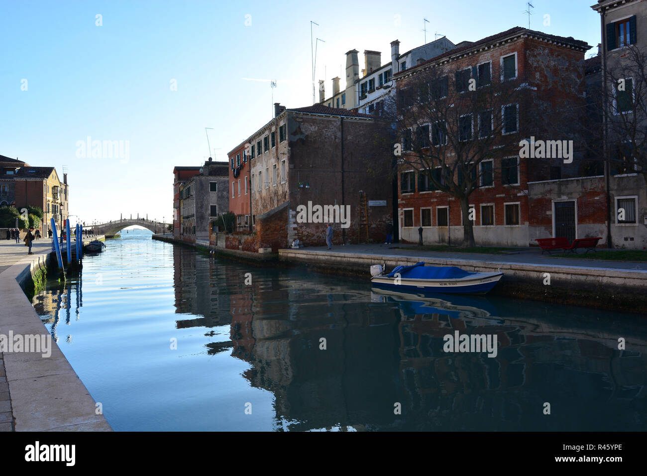 the arsenal district in Venice Stock Photo - Alamy