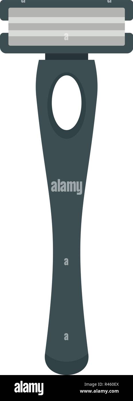 Black man razor icon. Flat illustration of black man razor vector icon ...