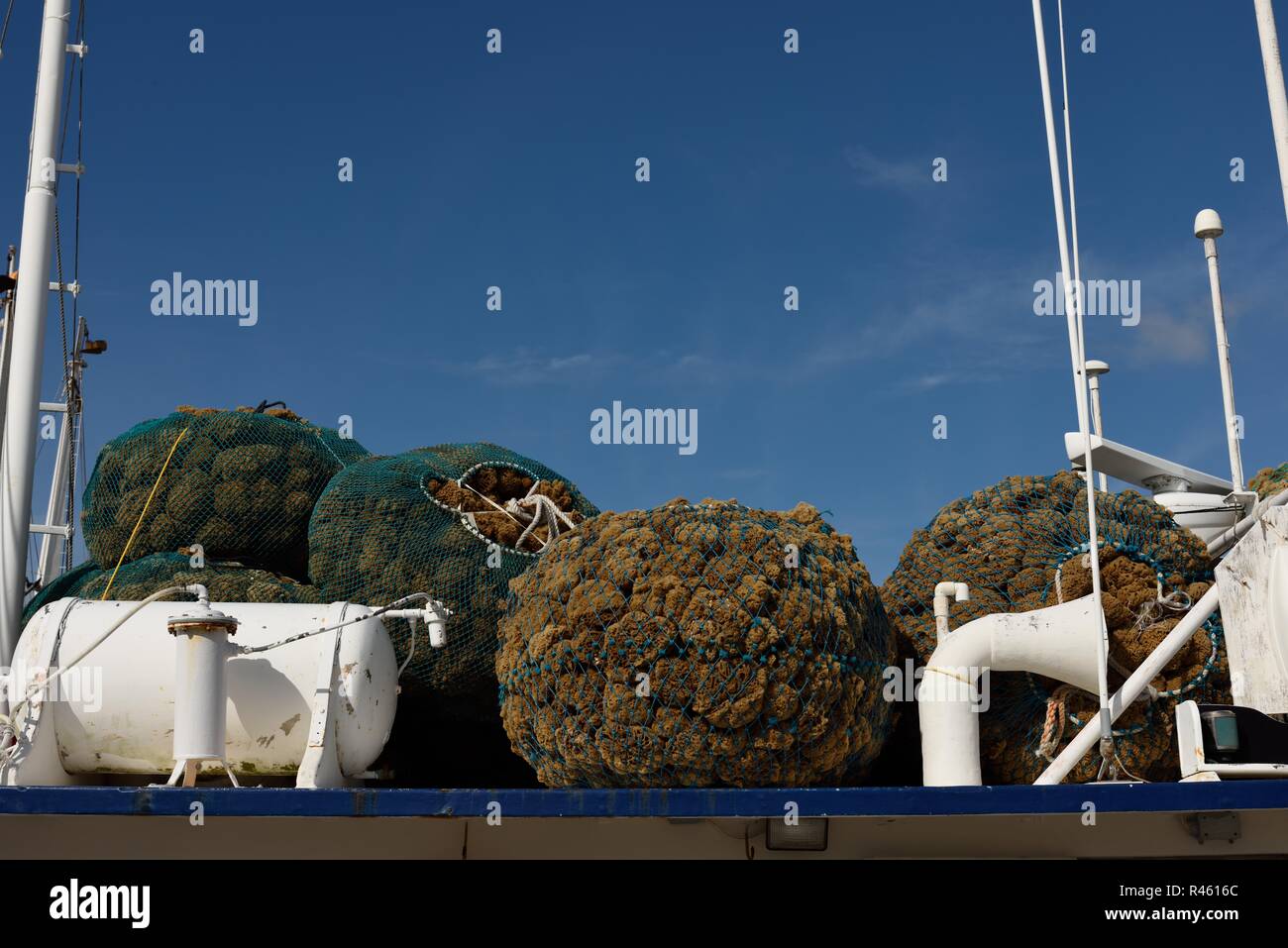 Sponge boat fishing boat hi-res stock photography and images - Alamy