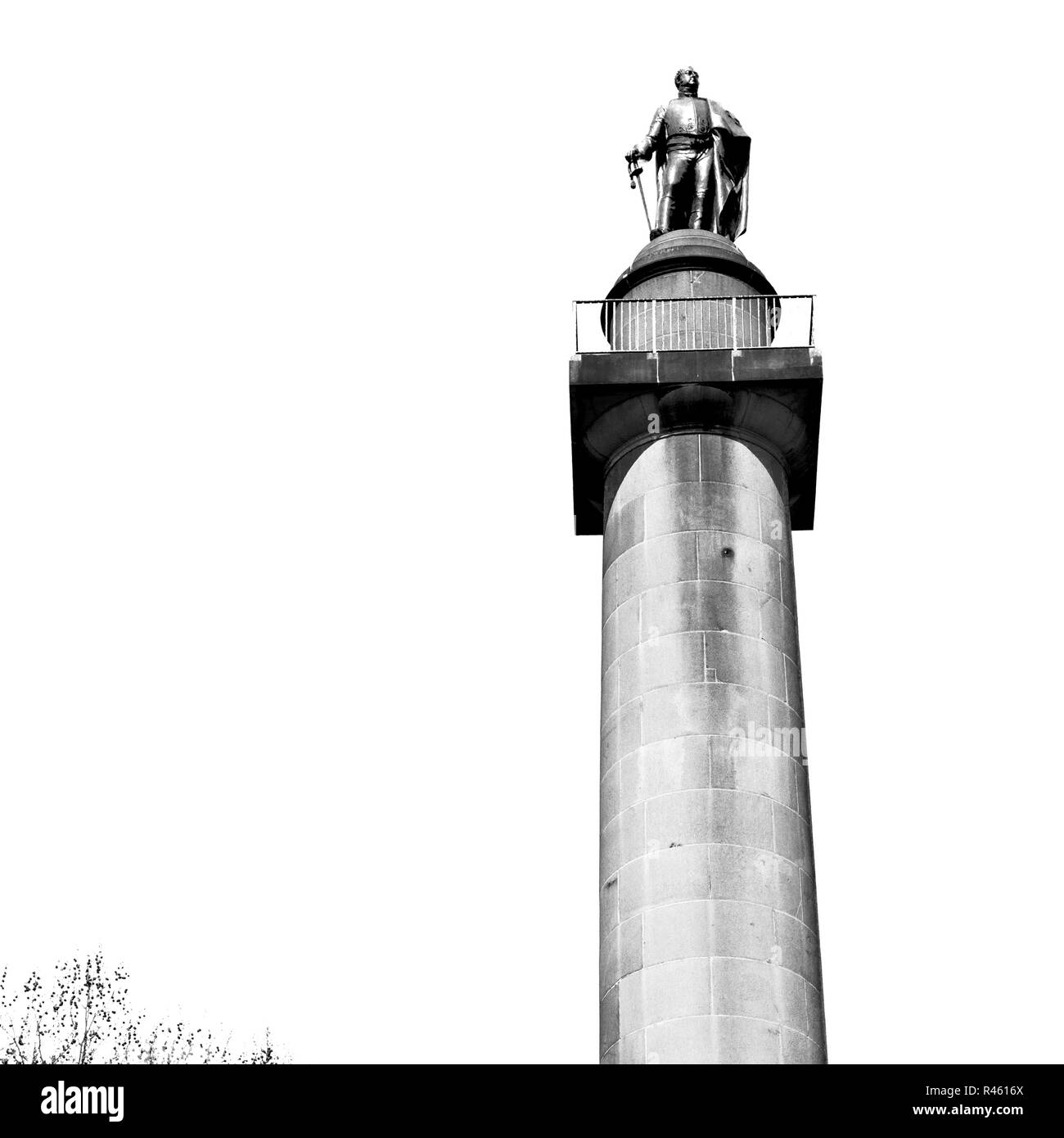 historic marble and statue in old city of london england Stock Photo ...