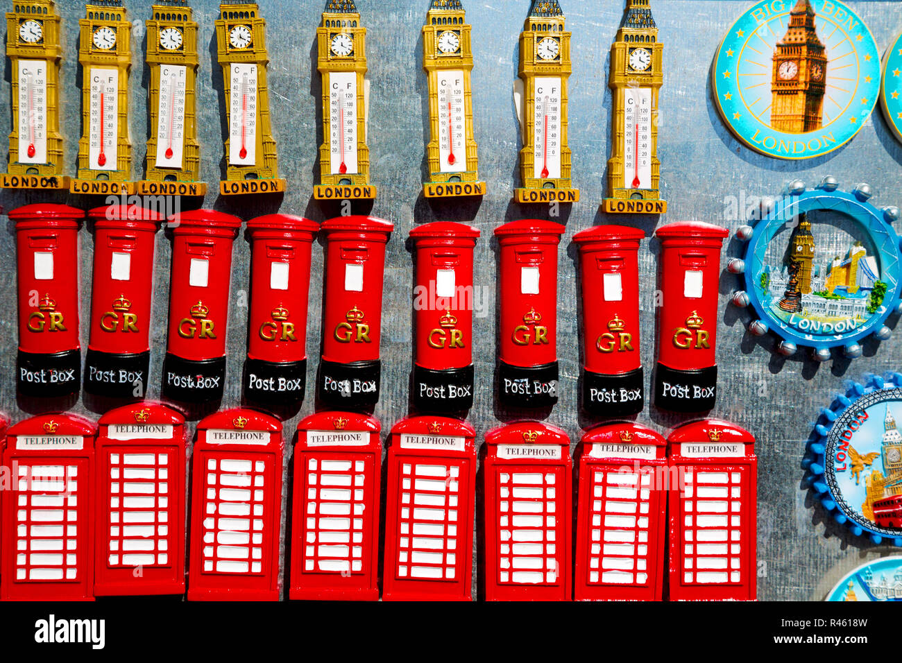 souvenir in england box classic british icon Stock Photo - Alamy