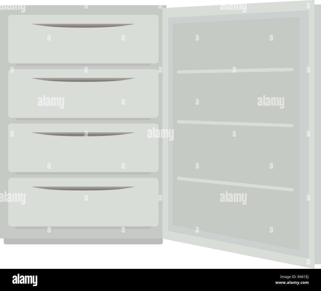 Mini freeze icon. Flat illustration of mini freeze vector icon for web ...