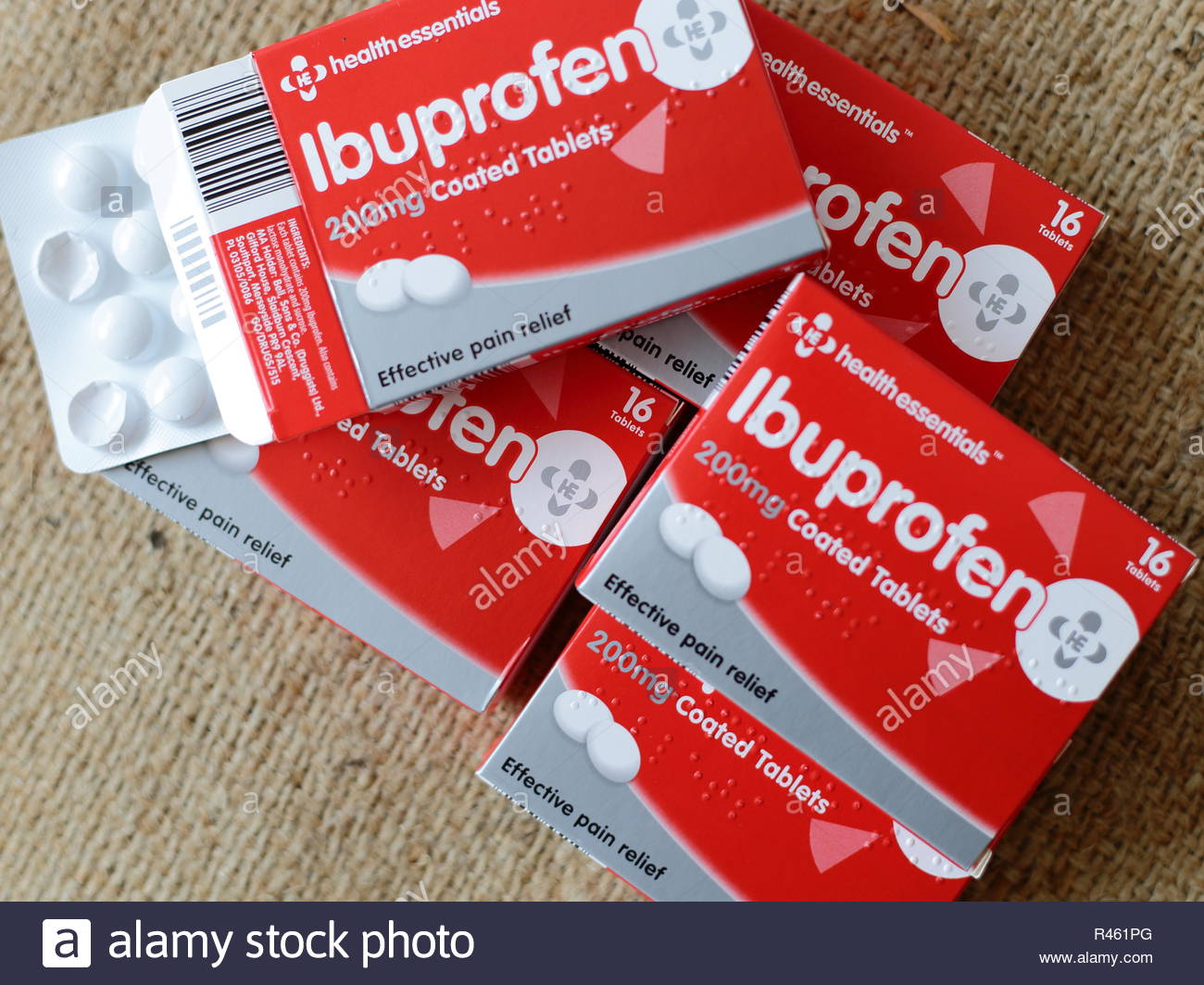 Ibuprofen Tablet Stock Photos & Ibuprofen Tablet Stock Images - Alamy