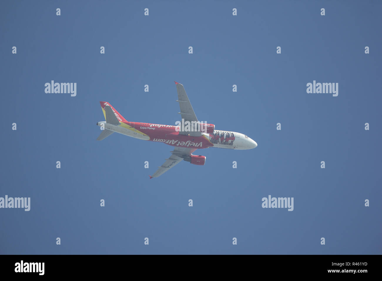 Chiangmai, Thailand - November 20 2018: HS-VKA A320-200 of Thai Vietjet ...