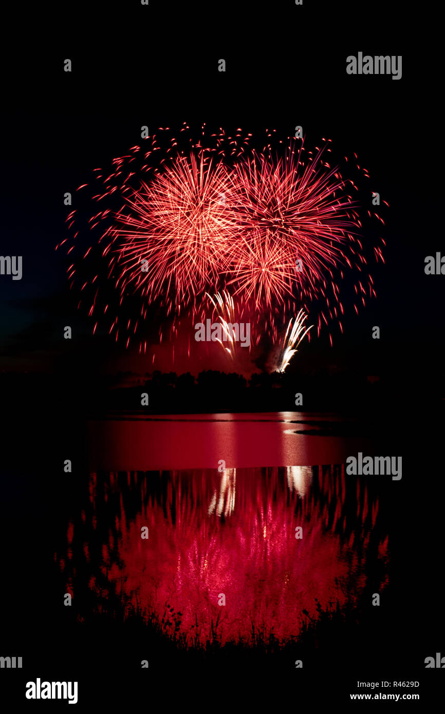 Calgary stampede fireworks hi-res stock photography and images - Alamy
