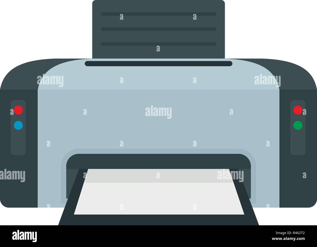 Copier printer icon. Flat illustration of copier printer vector icon ...