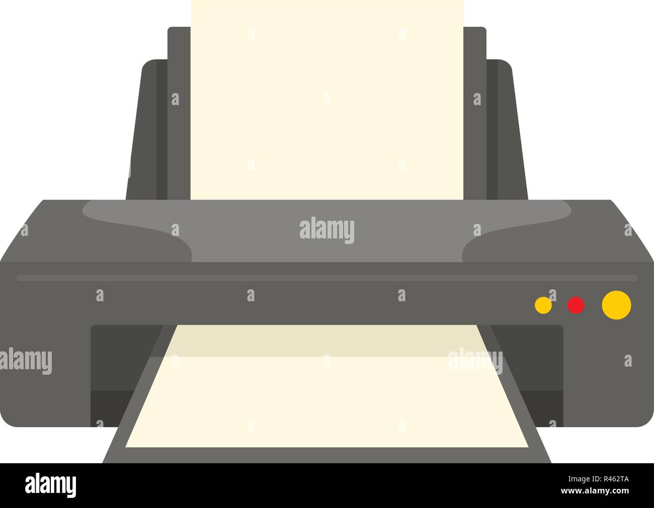 Jet printer icon. Flat illustration of jet printer vector icon for web ...