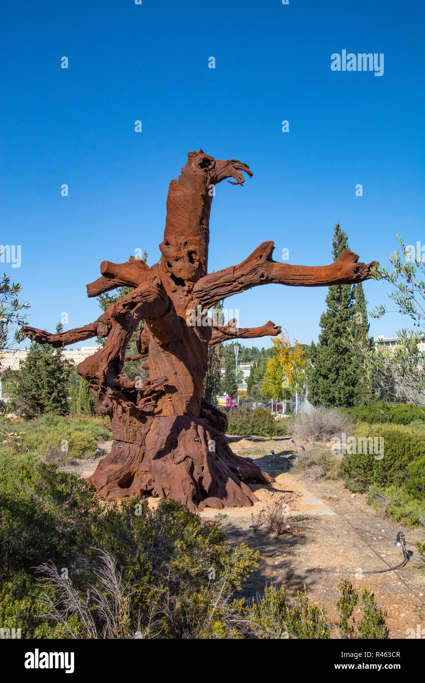 Sculptures at the Israel Museum Stock Photo - Alamy