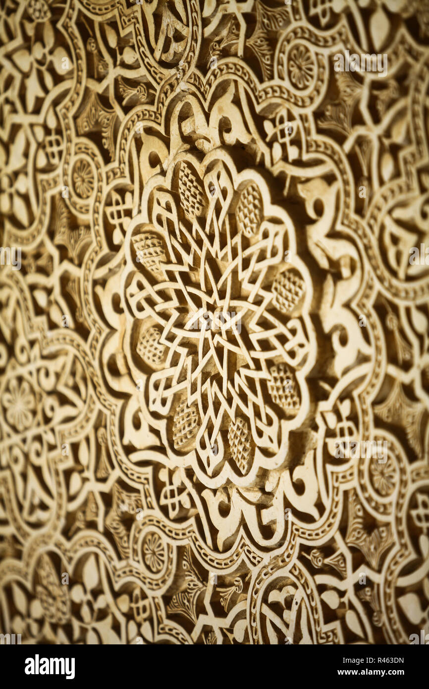 Arabic decorations detail Stock Photo - Alamy
