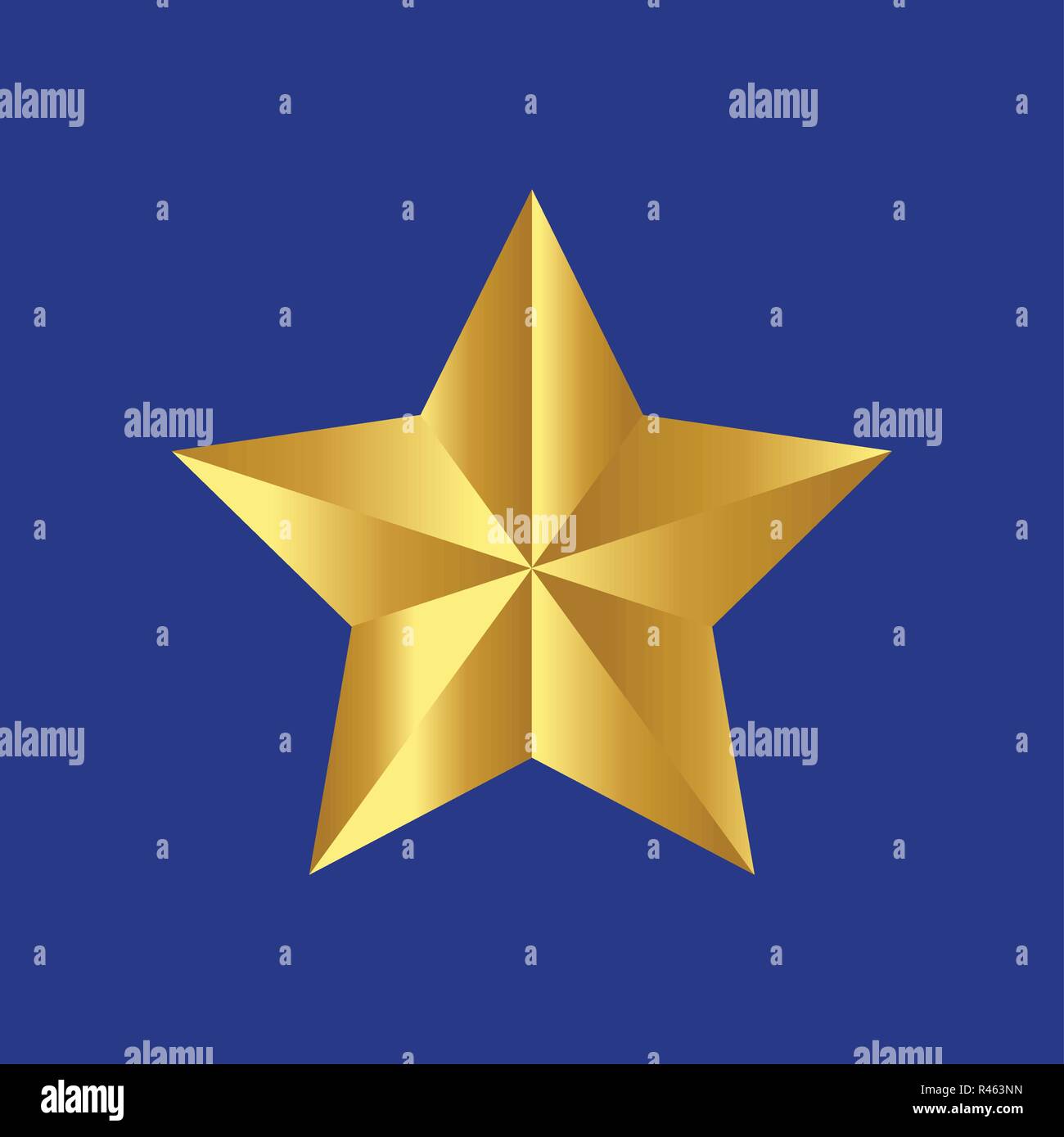 Christmas Ribbon Star Icon Symbol Design. Vector christmas illustration ...