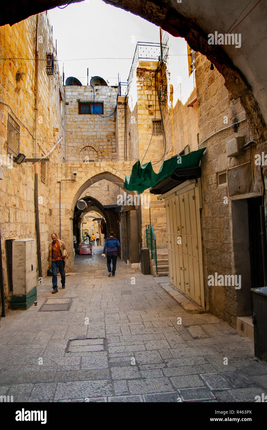 Streets of Jerusalem Stock Photo - Alamy