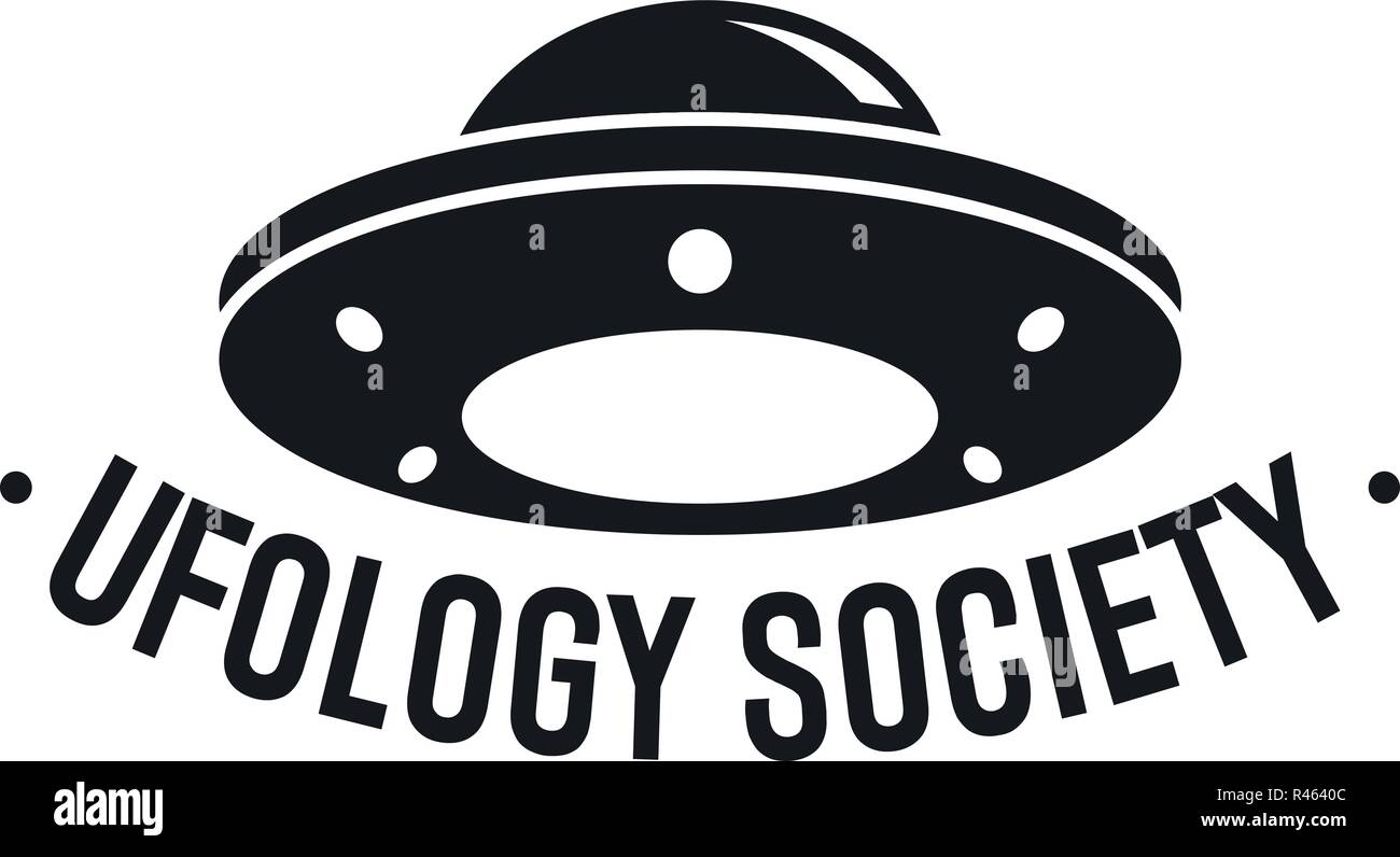 Ufology society logo. Simple illustration of ufology society vector ...