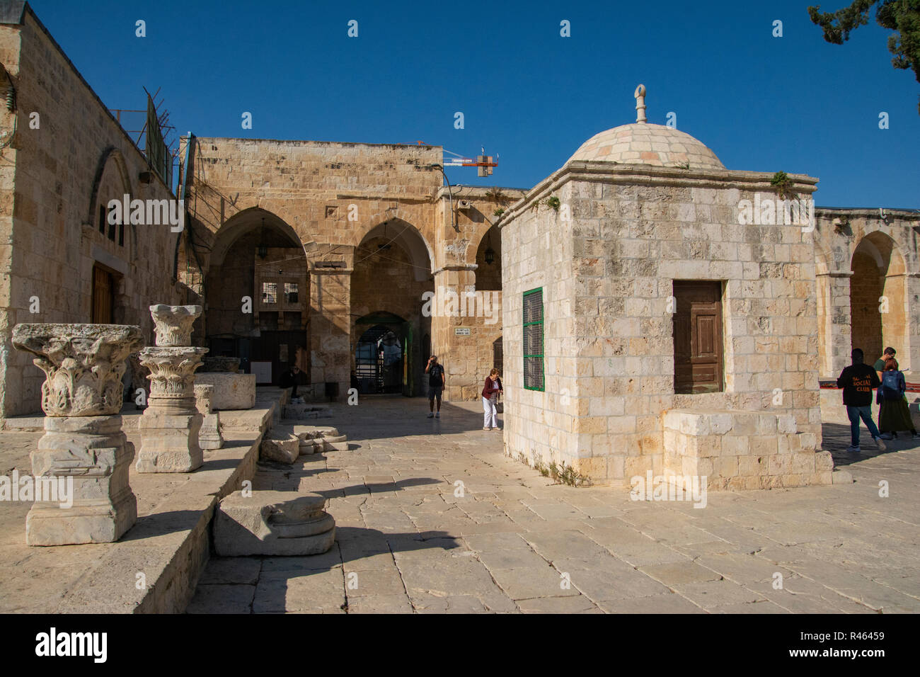 On the Temple Mount Stock Photo - Alamy