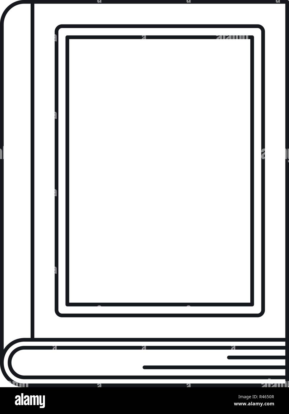 School book icon. Outline school book vector icon for web design ...