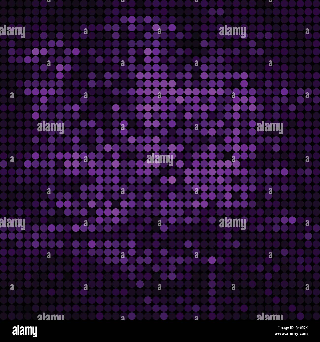 abstract vector colored round dots background - purple and violet Stock ...