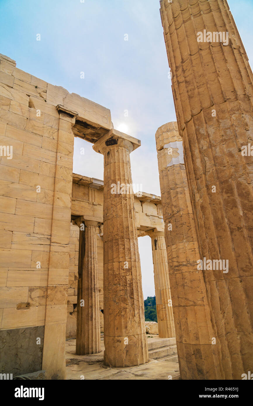Propylaea of the athenian hi-res stock photography and images - Alamy