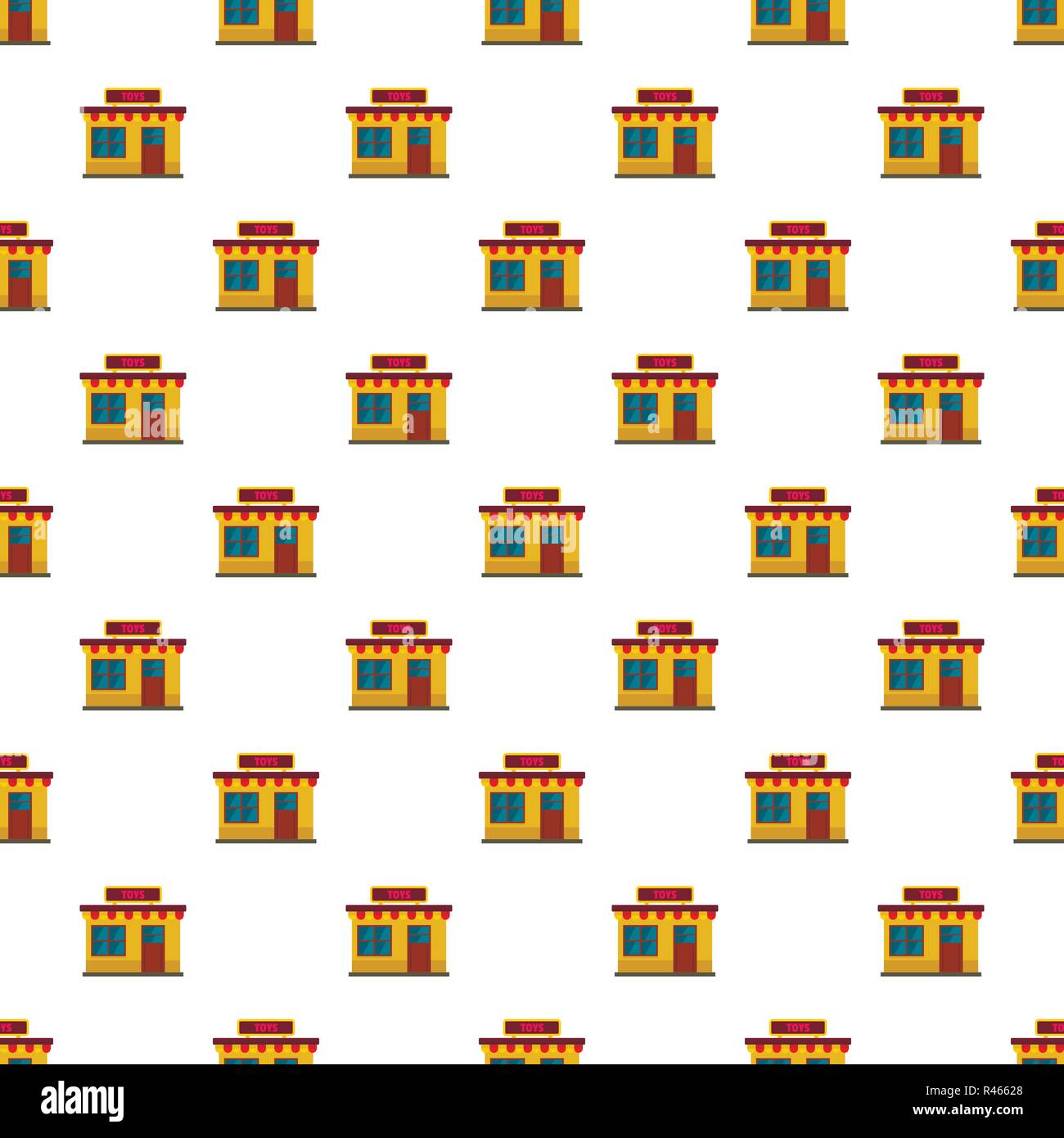 Toy shop pattern seamless vector repeat for any web design Stock Vector ...