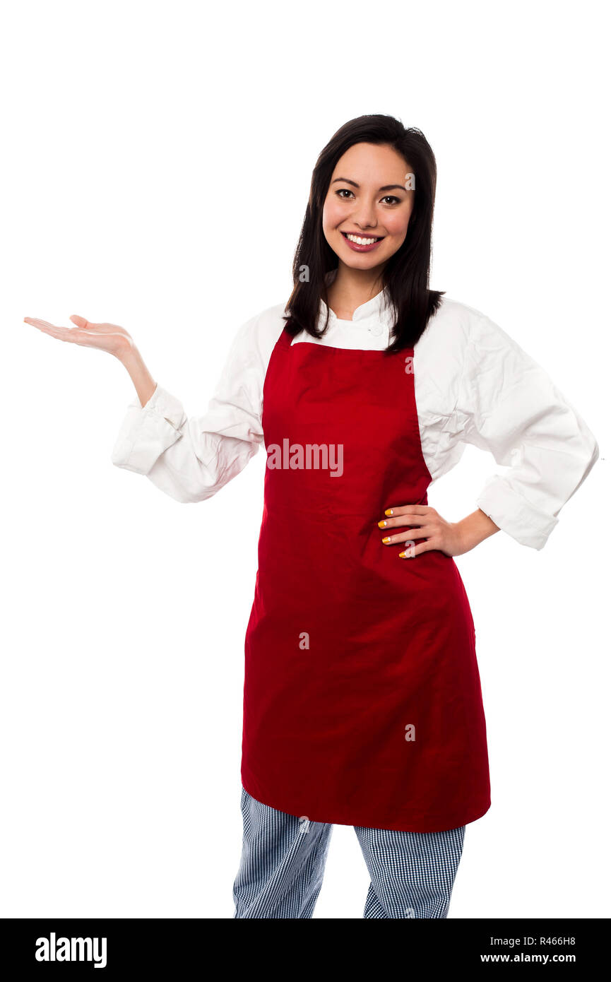 Cool female chef hi-res stock photography and images - Alamy