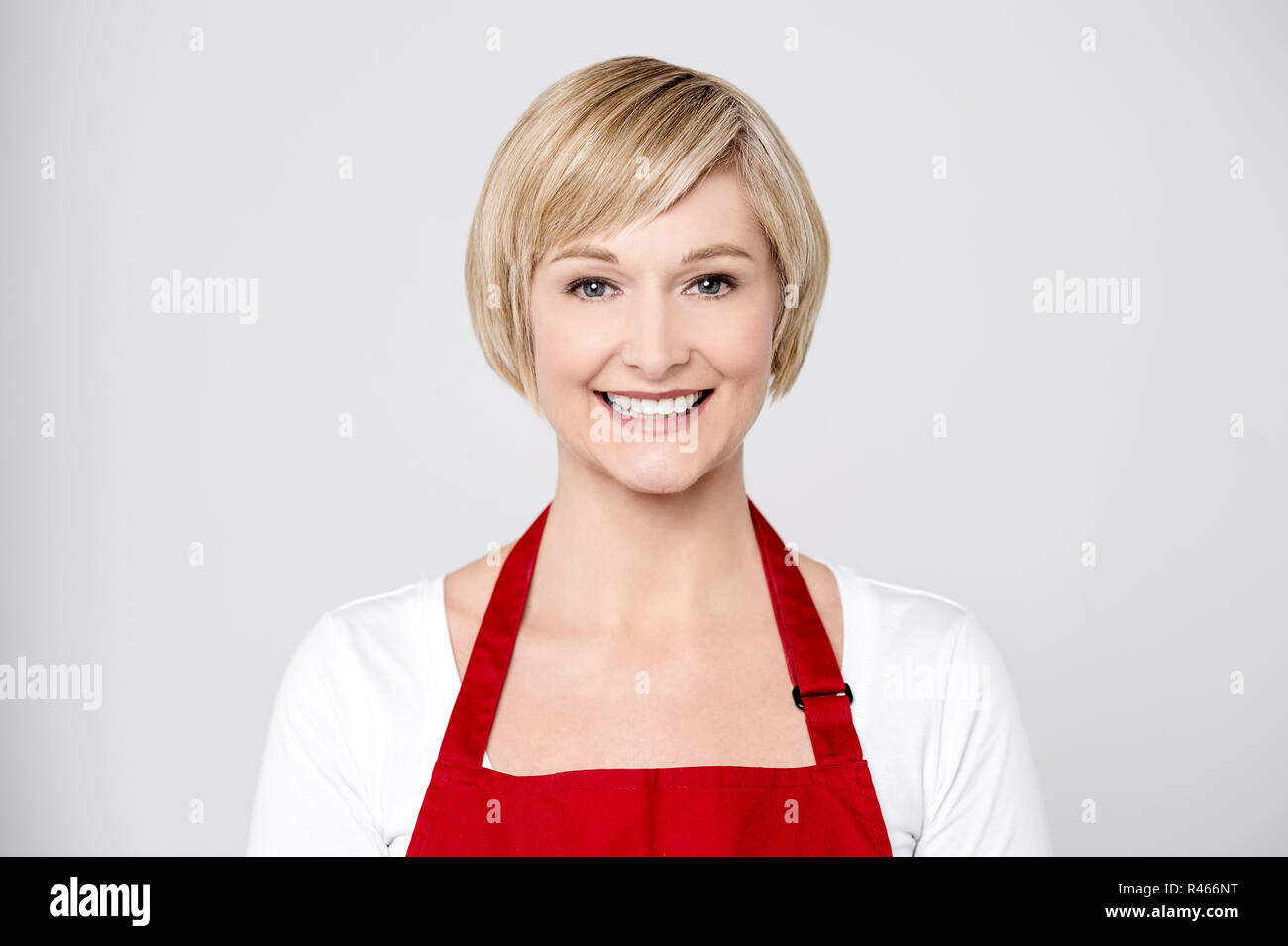 Model posing as a chef hi-res stock photography and images - Alamy