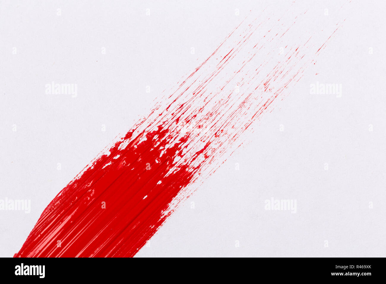 Red paint splash Stock Photo - Alamy