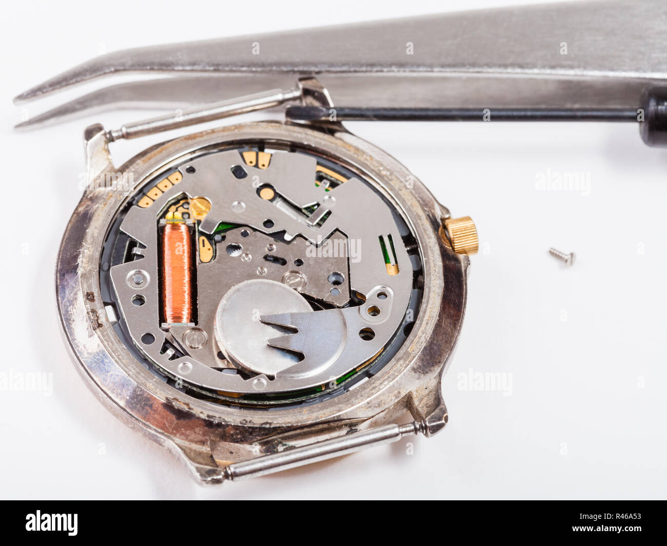 Watch Battery Replacement High Resolution Stock Photography and Images ...
