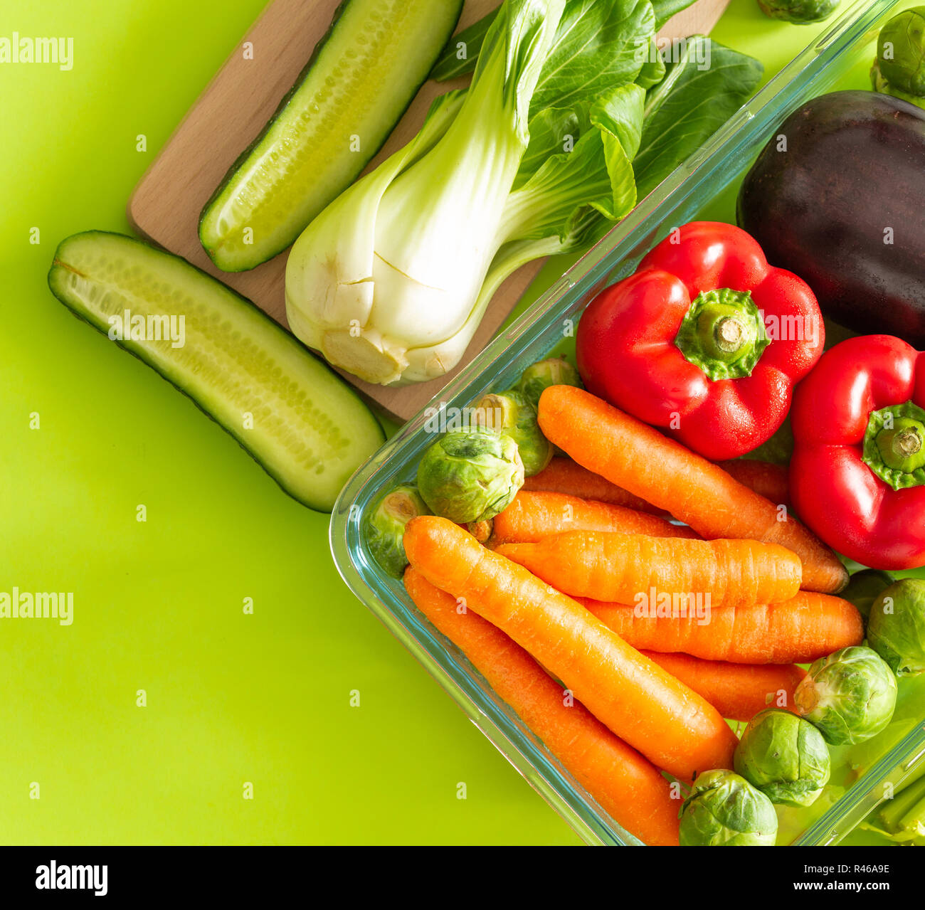 fresh healthy vegetables Stock Photo - Alamy