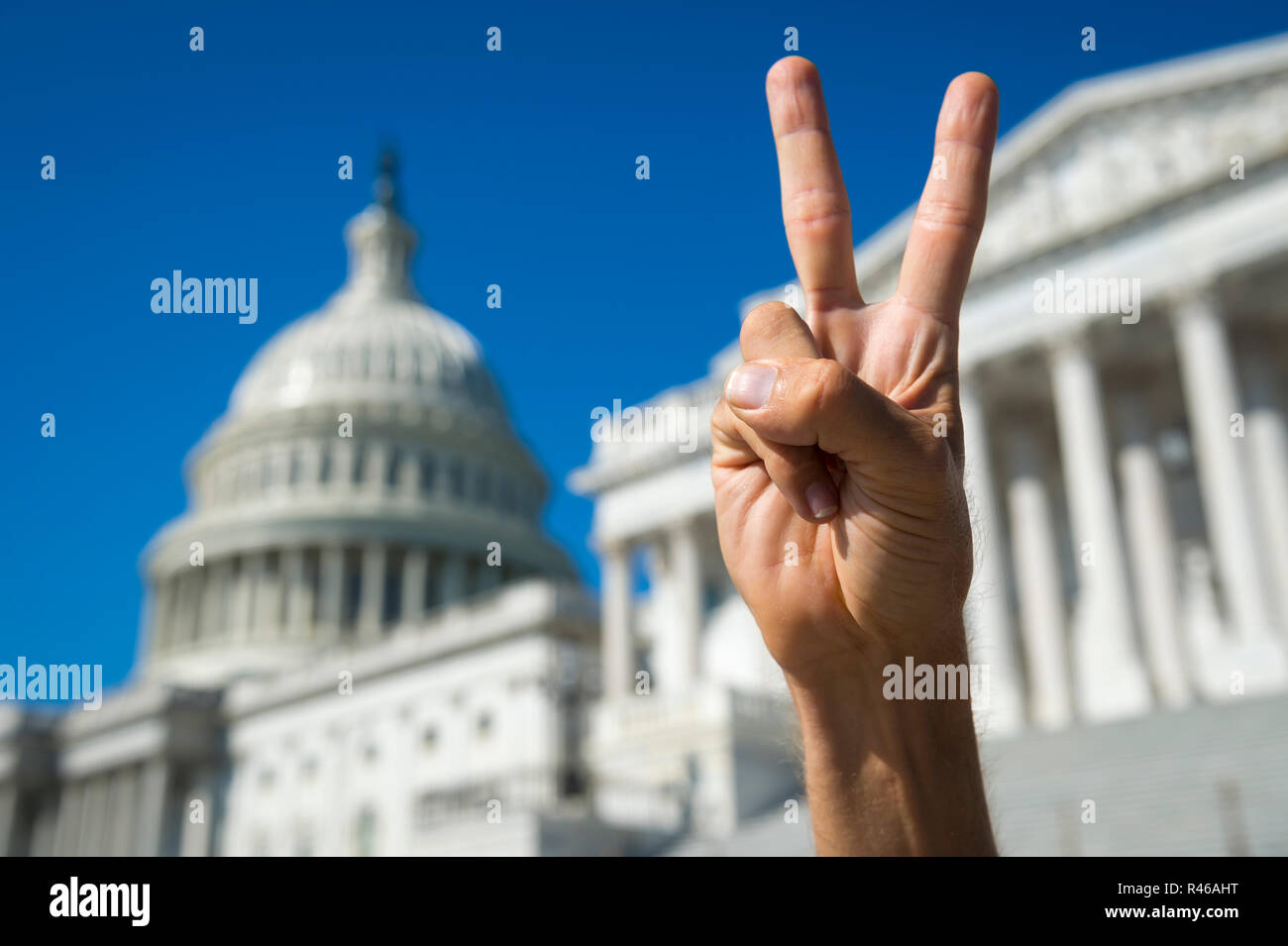 Politics exterior protesting hi-res stock photography and images - Alamy