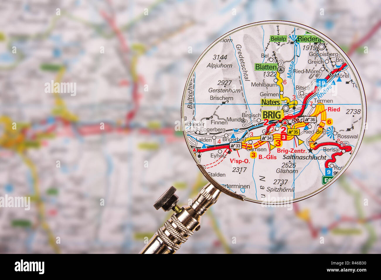 Brig and switzerland and city hi-res stock photography and images - Alamy