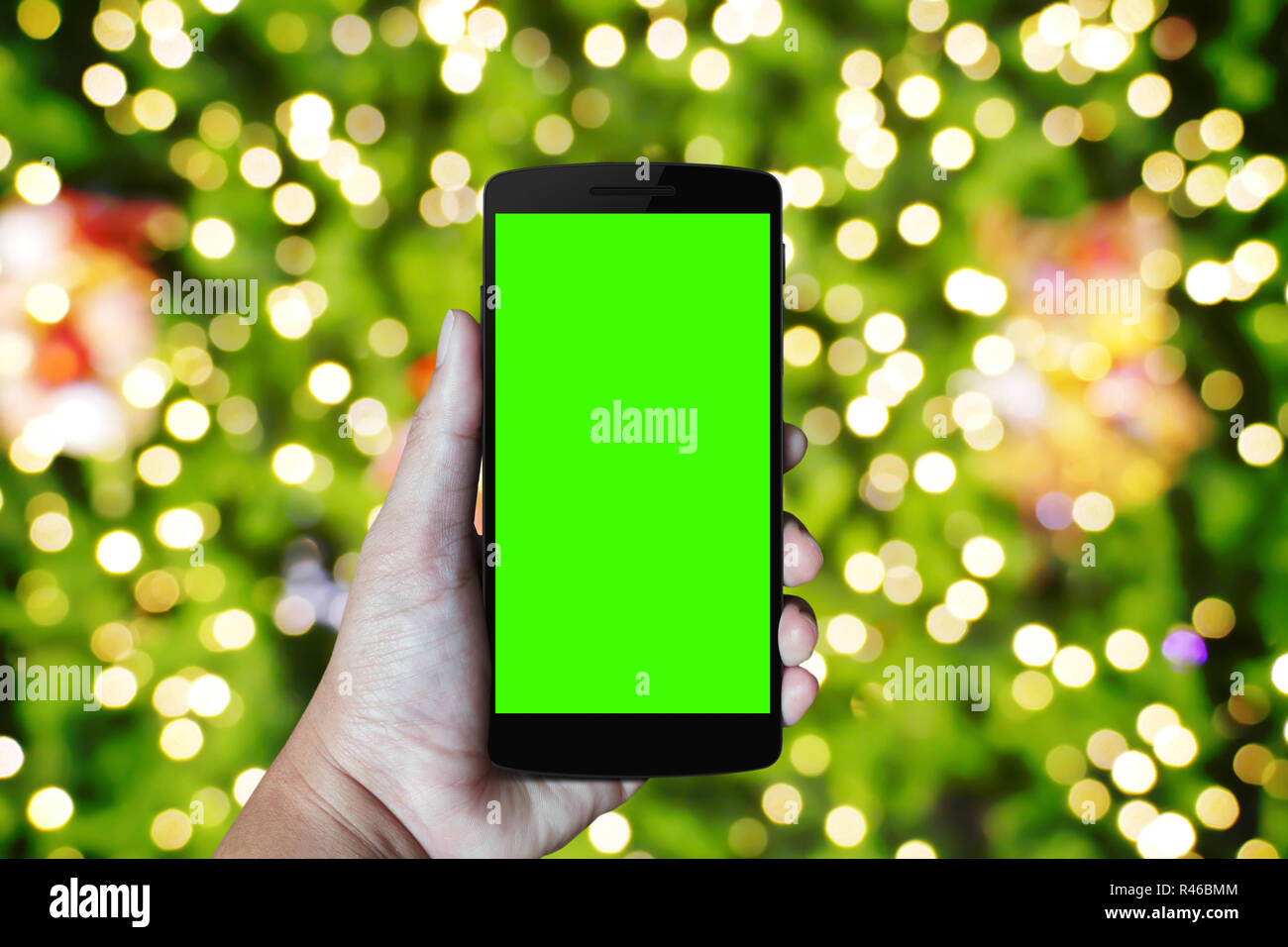 Modern mobile phone in the hand Stock Photo - Alamy