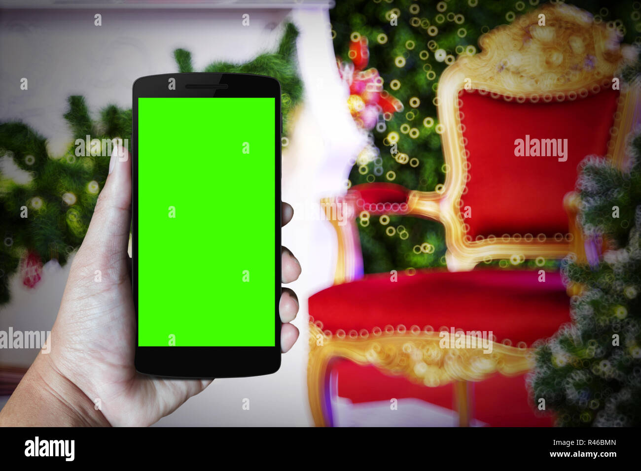 Modern mobile phone in the hand Stock Photo - Alamy