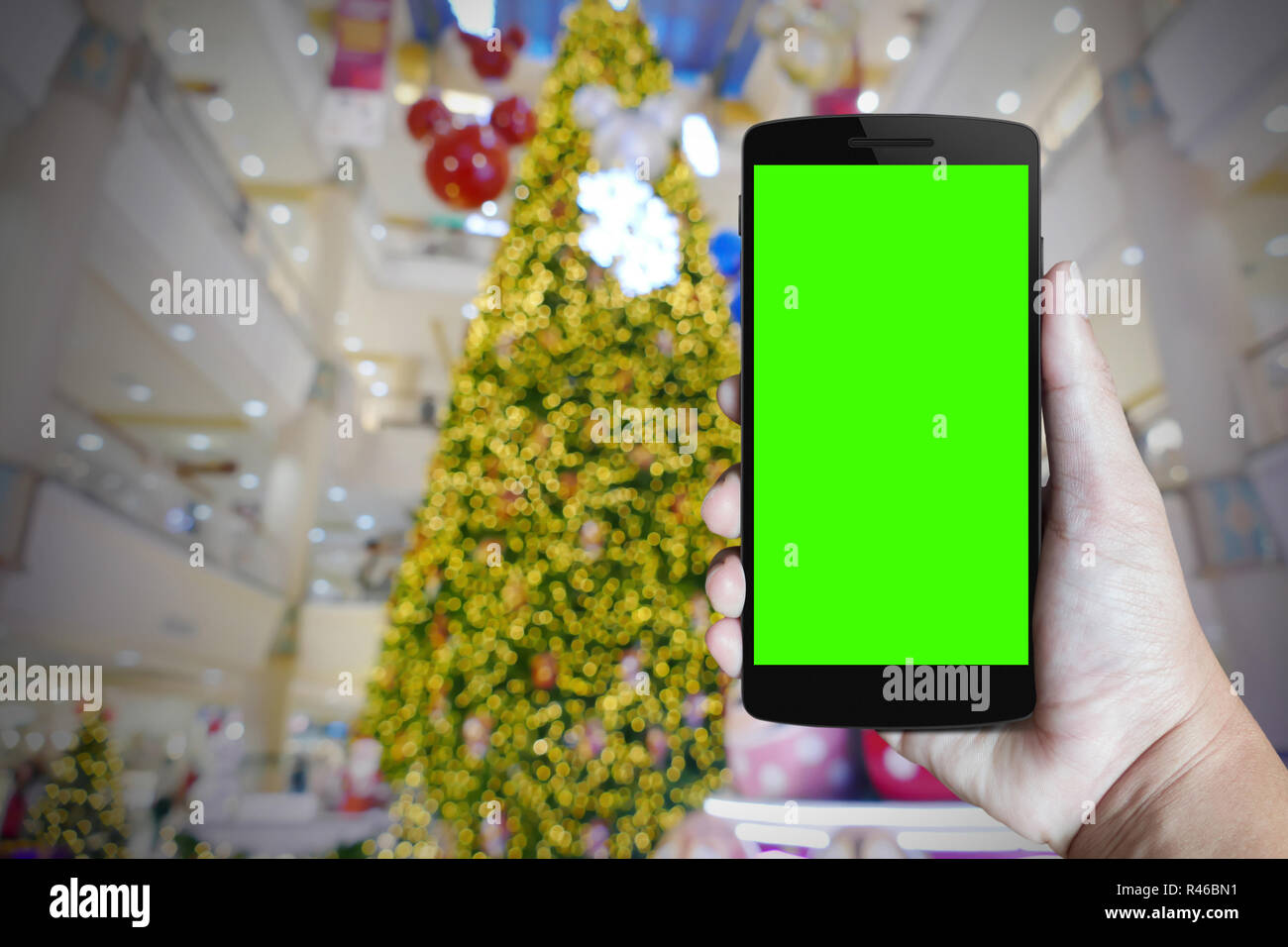 Modern mobile phone in the hand Stock Photo - Alamy