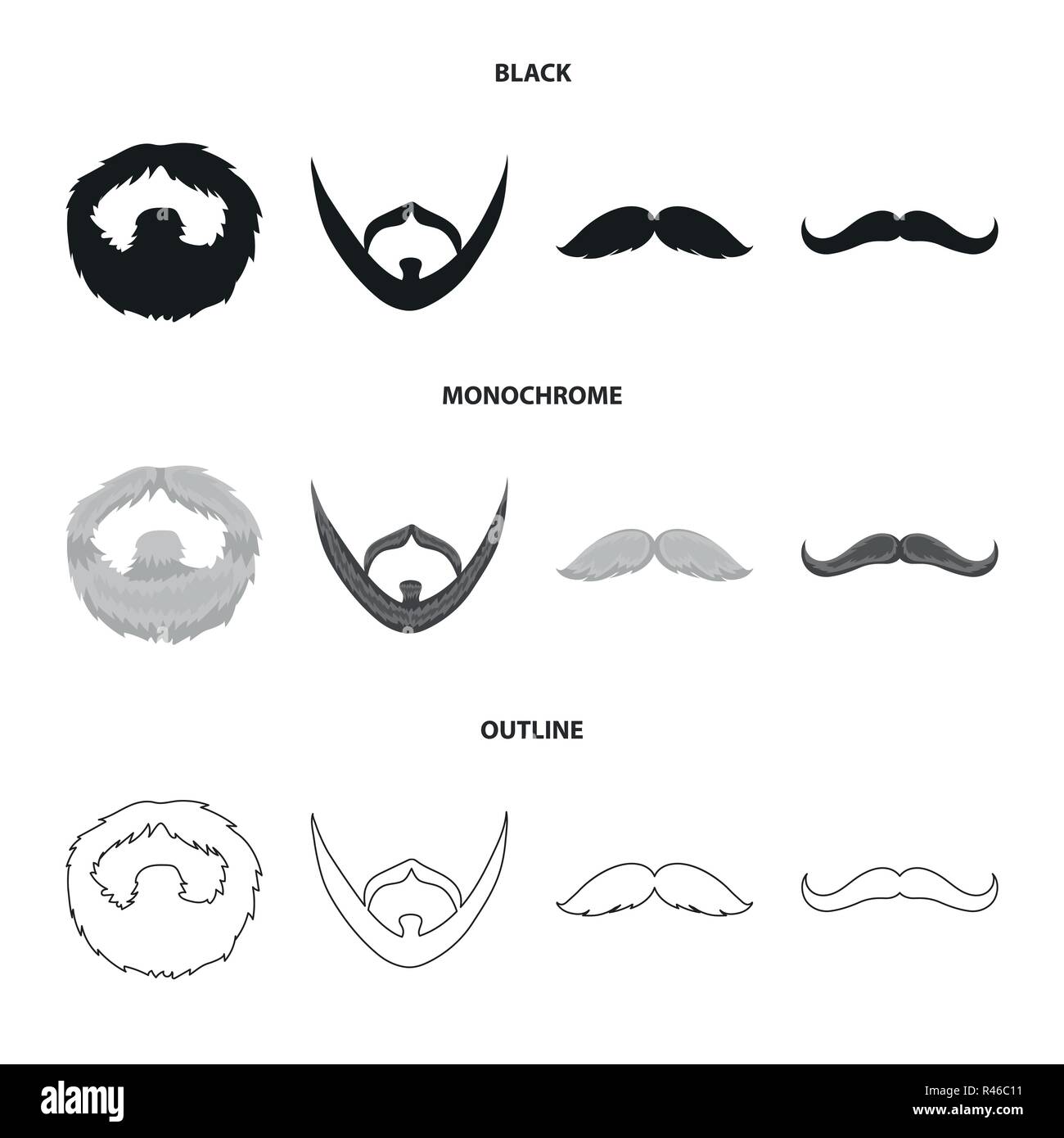 Beard Outline Photo Booth