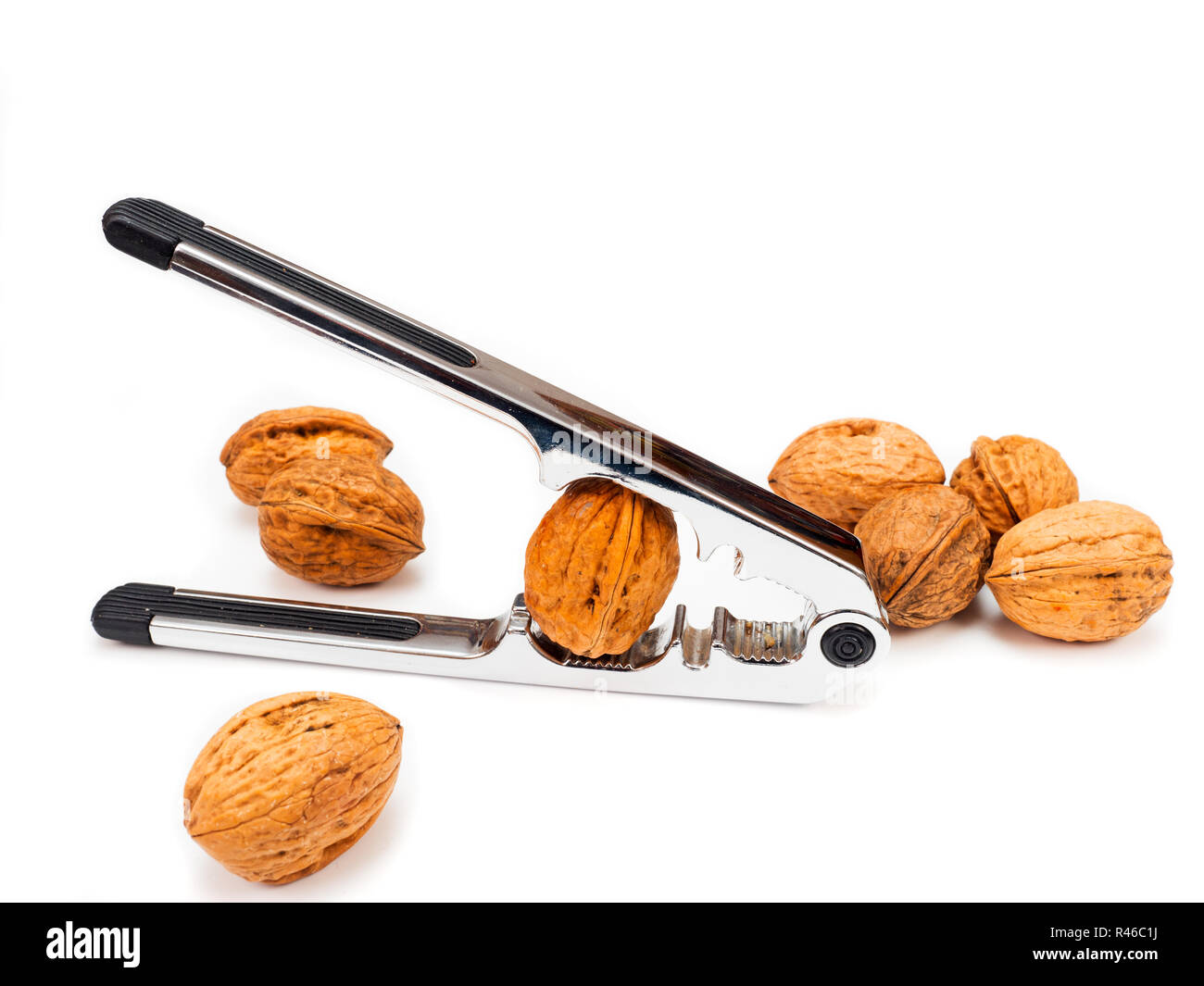 nutcracker with walnuts Stock Photo - Alamy