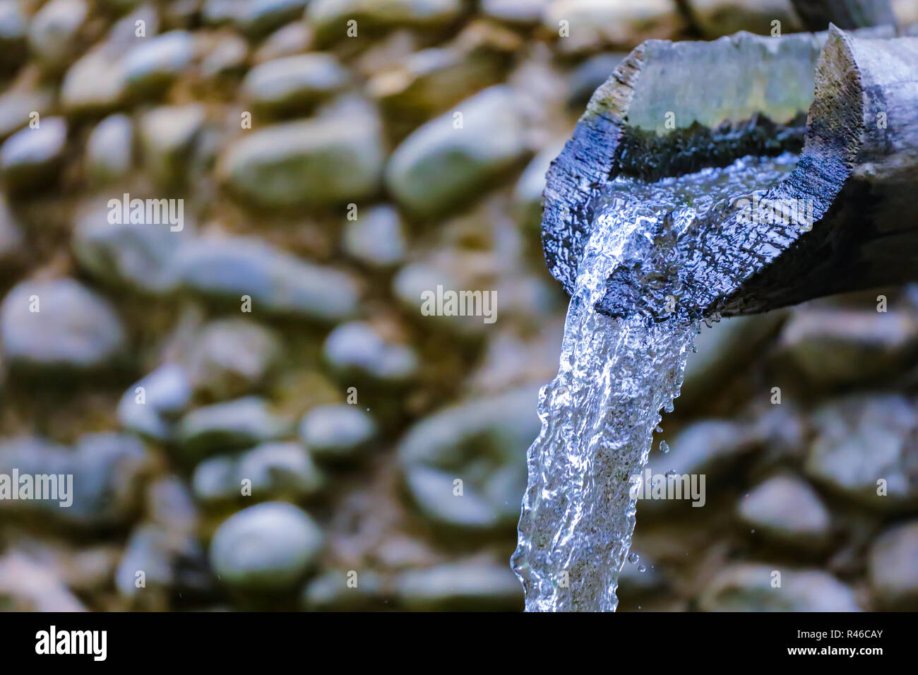Water flowing from pipe plant hi-res stock photography and images - Alamy