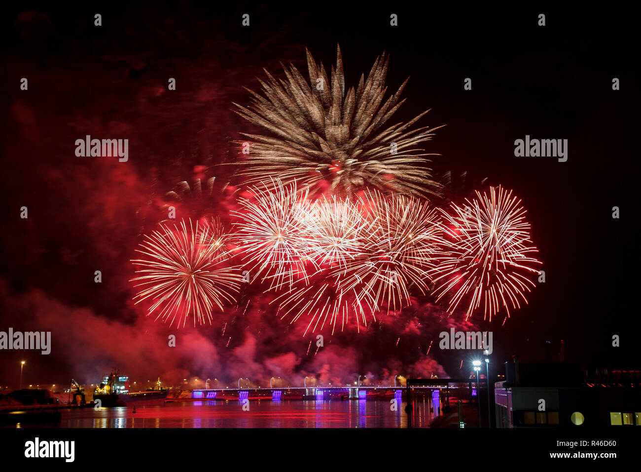 Delighted at firework hi-res stock photography and images - Alamy