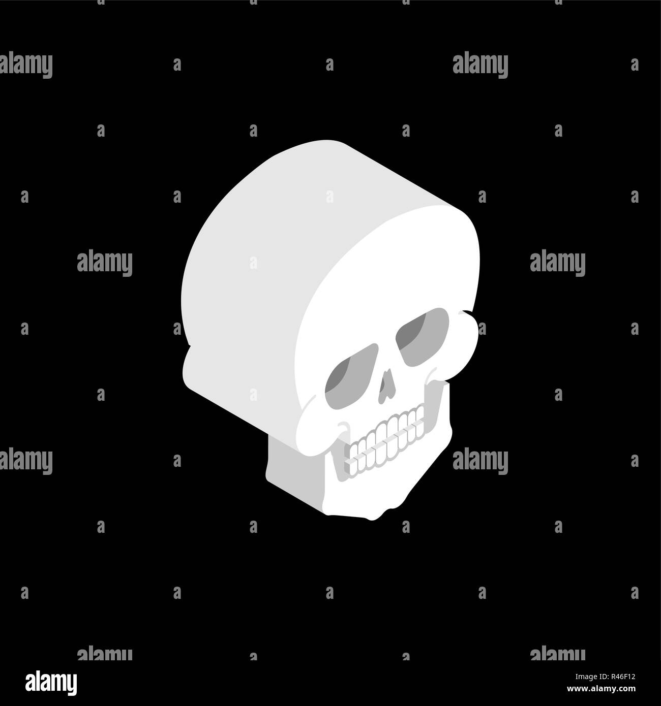 Frontal bone skull Black and White Stock Photos & Images - Alamy