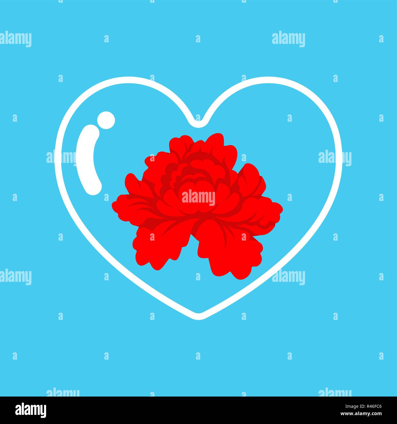 Translucent flower Stock Vector Images - Alamy