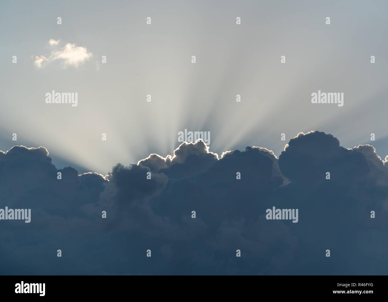 Beam of light from clouds hi-res stock photography and images - Alamy