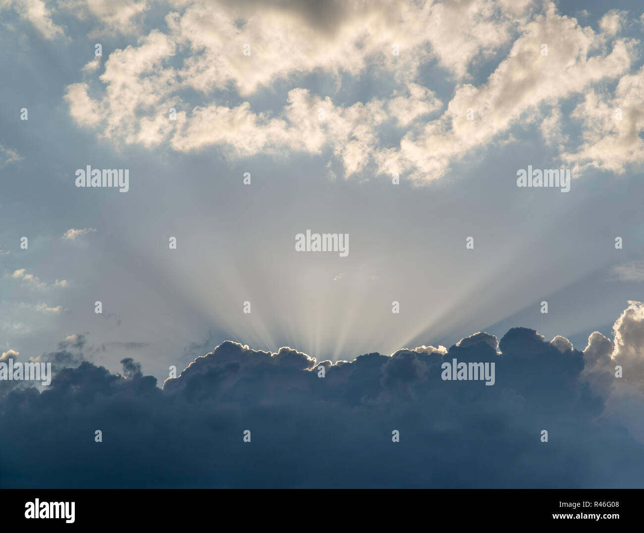Beam of light from clouds hi-res stock photography and images - Alamy