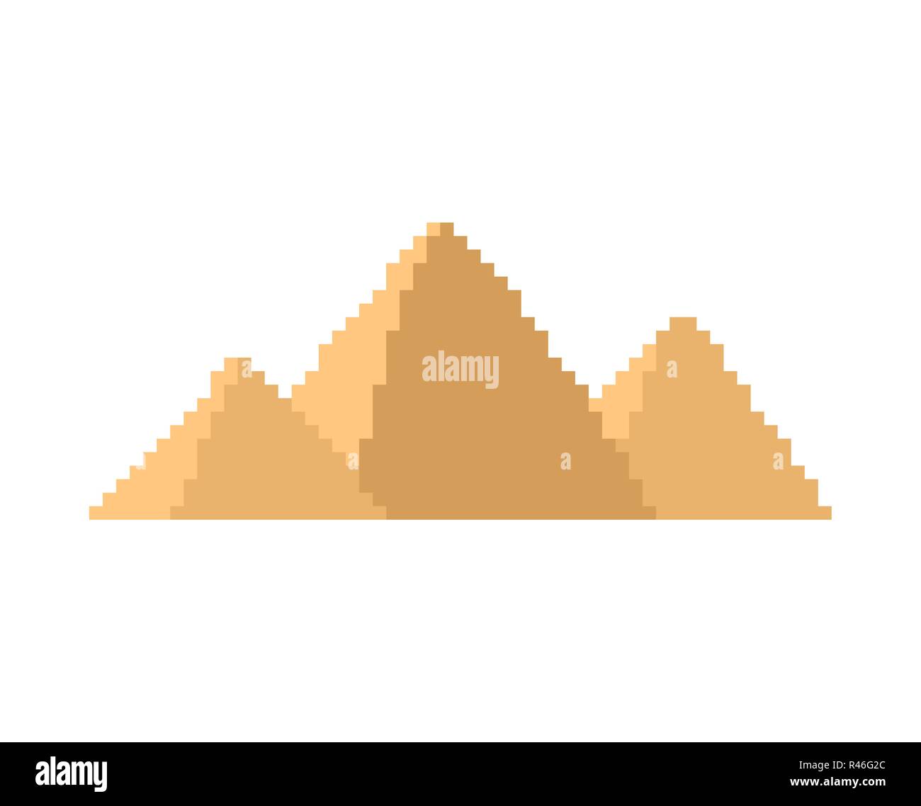 Pyramid Pixel Art