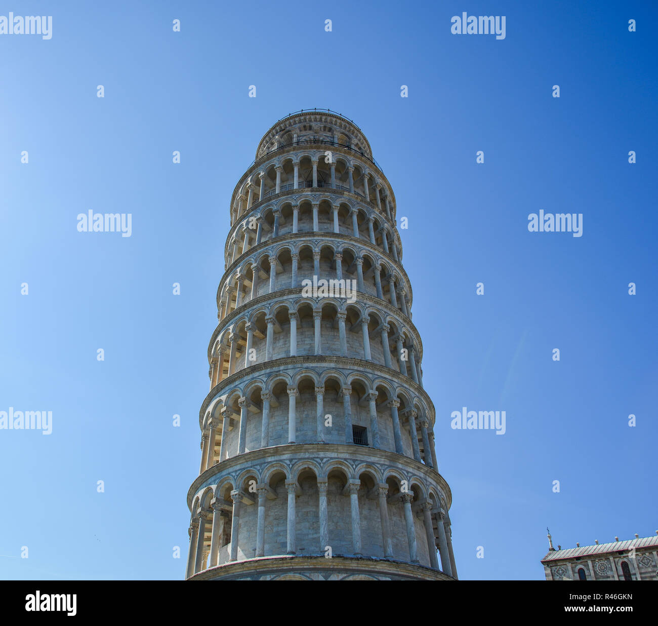 Pisa, Italy - Oct 18, 2018. Medieval Leaning Tower of Pisa (Torre di ...