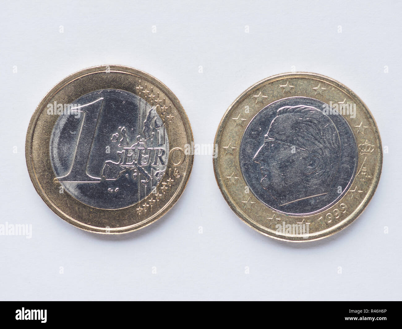 Belgian euro coins hi-res stock photography and images - Alamy