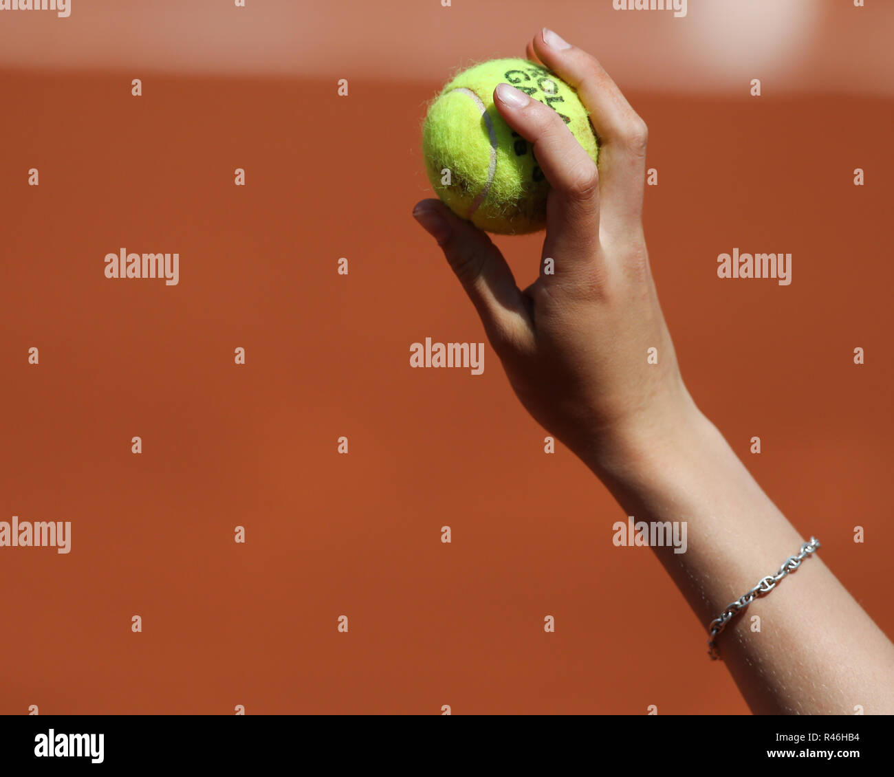 Hand holding ball hi-res stock photography and images - Alamy