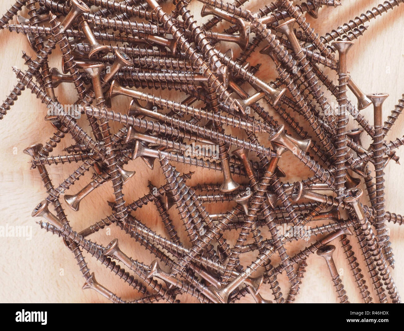 Wood Screw High Resolution Stock Photography and Images - Alamy