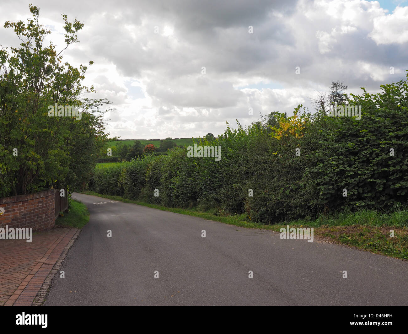 View of Tanworth in Arden Stock Photo - Alamy