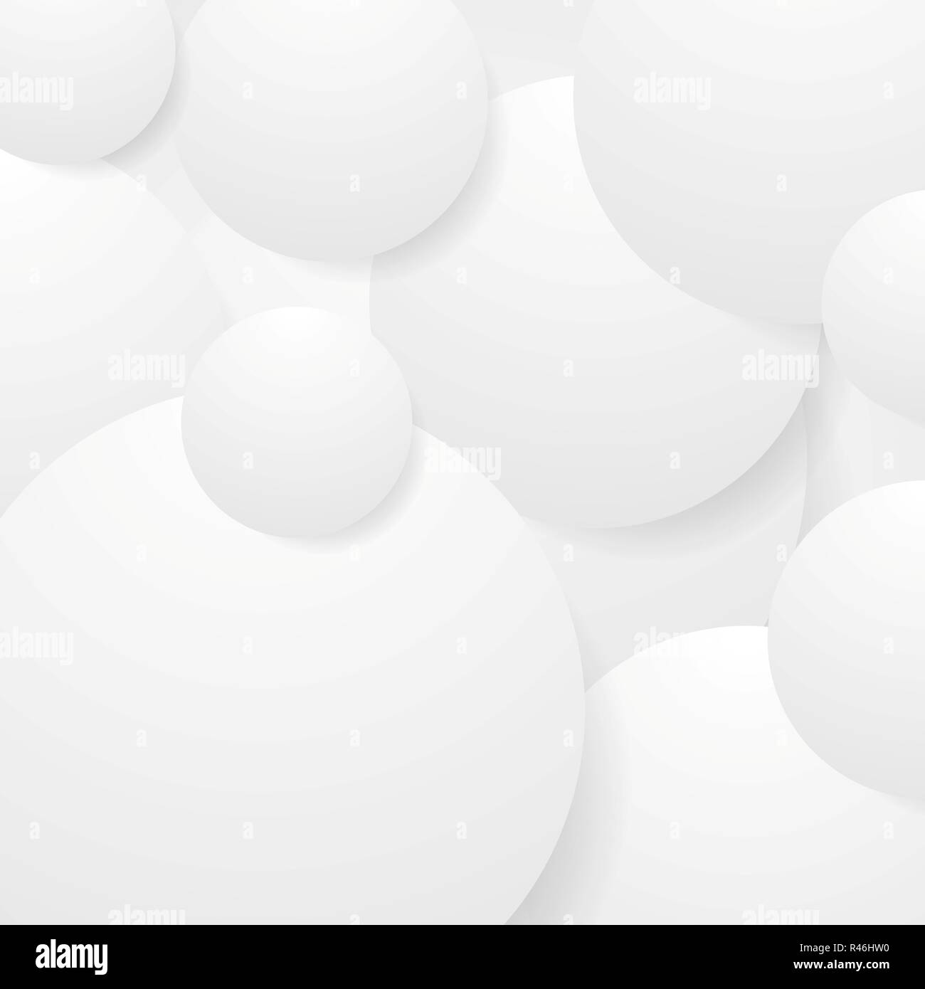 Abstract grey paper circles background Stock Photo - Alamy