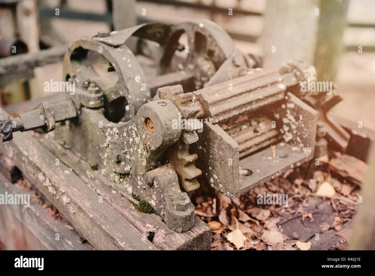Abandoned rusty old farm machinery hi-res stock photography and images ...