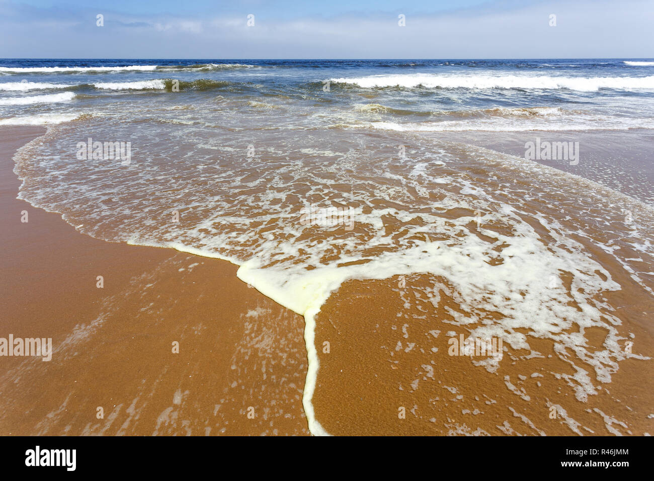 Coastline in the Namib desert Stock Photo - Alamy